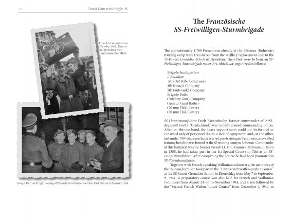 French Units in the Waffen-SS – Military